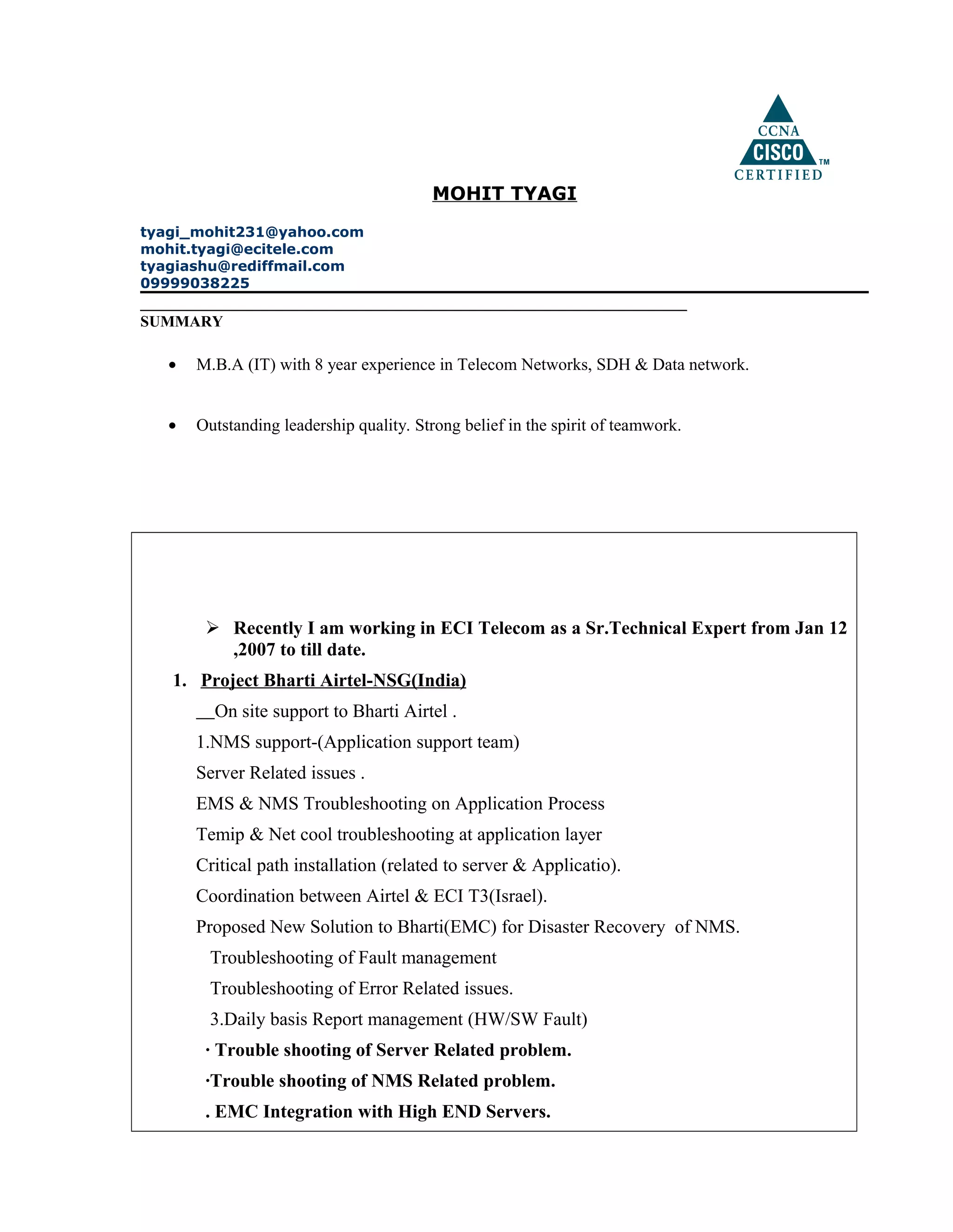 New_Mohit_Resume | DOC
