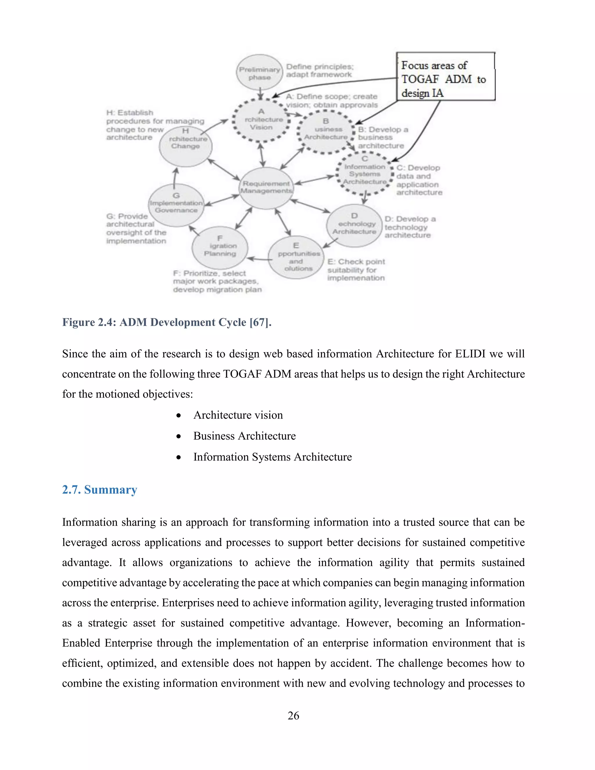Designing Web Based Information Architecture For Information Sharing And Integration The Case Of