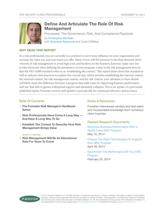 Risk Mgmt - Define_And_Articulate | PDF