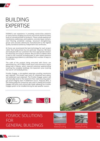FOSROC General-Building-Brochure | PDF
