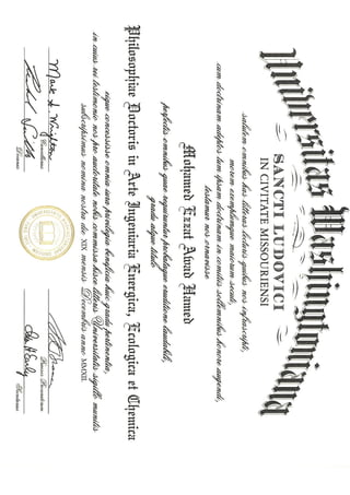 PhD certificate | PDF