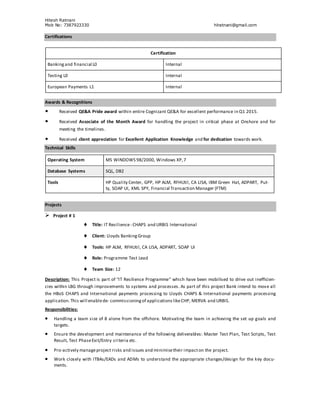 Resume_Hitesh | DOCX