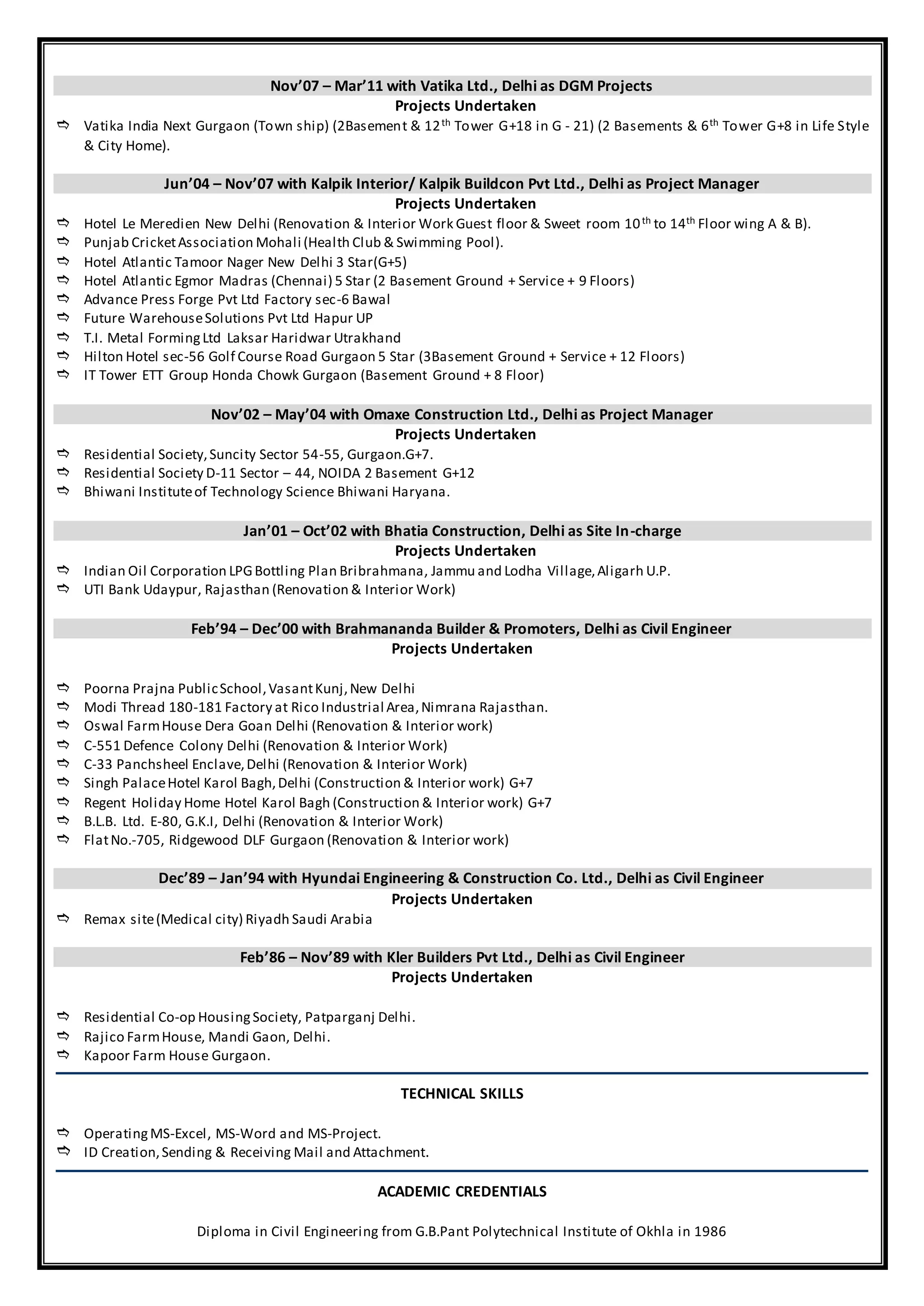 trilochanbhambra CV | DOCX