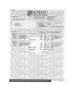 TRANSCRIPT PDF | PDF