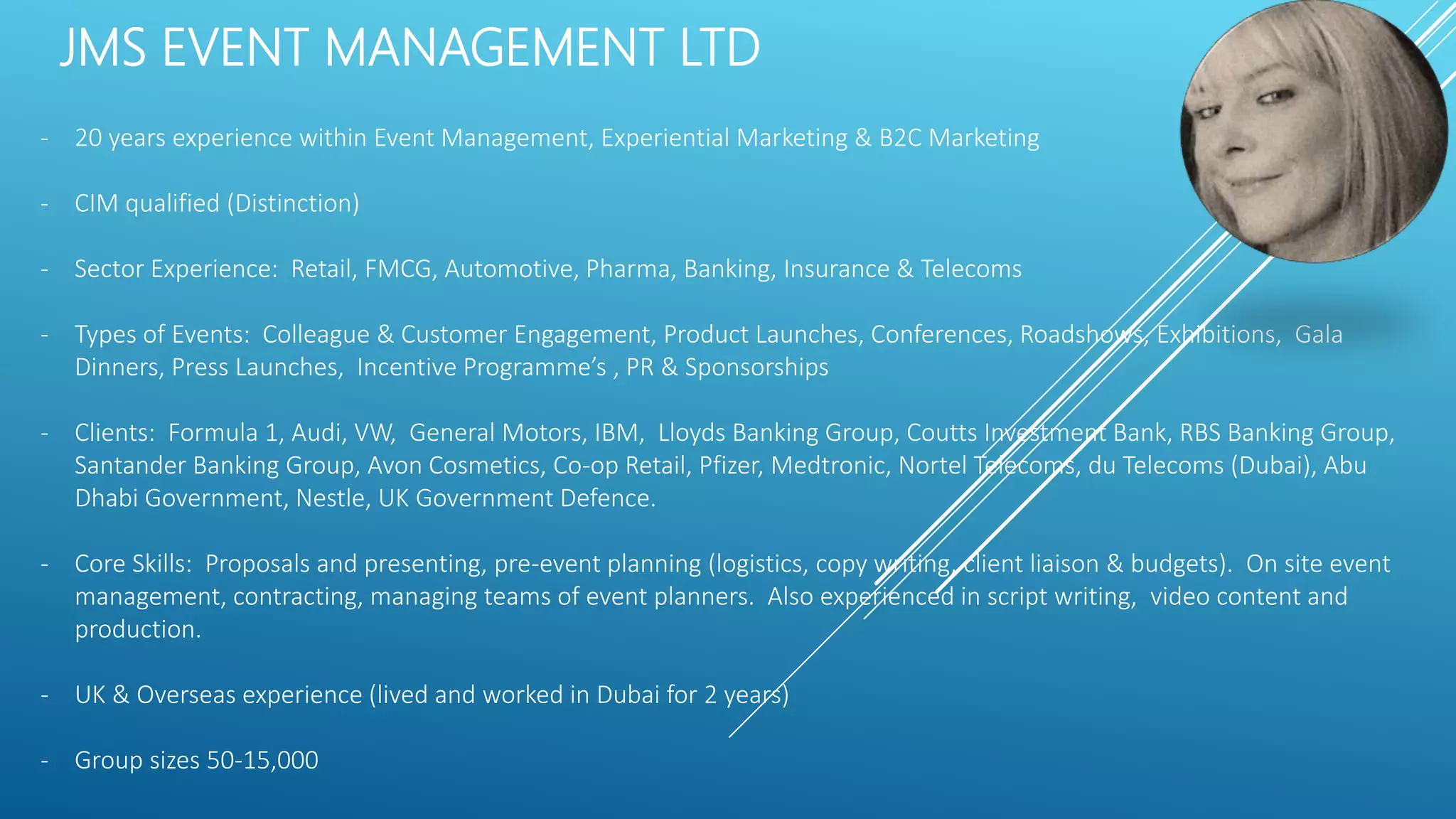 JMS EVENT MANAGEMENT | PPT