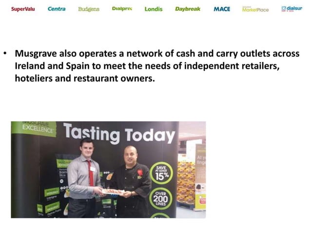 Musgrave Group Presentation | PPTX | Retail Industry | Industries