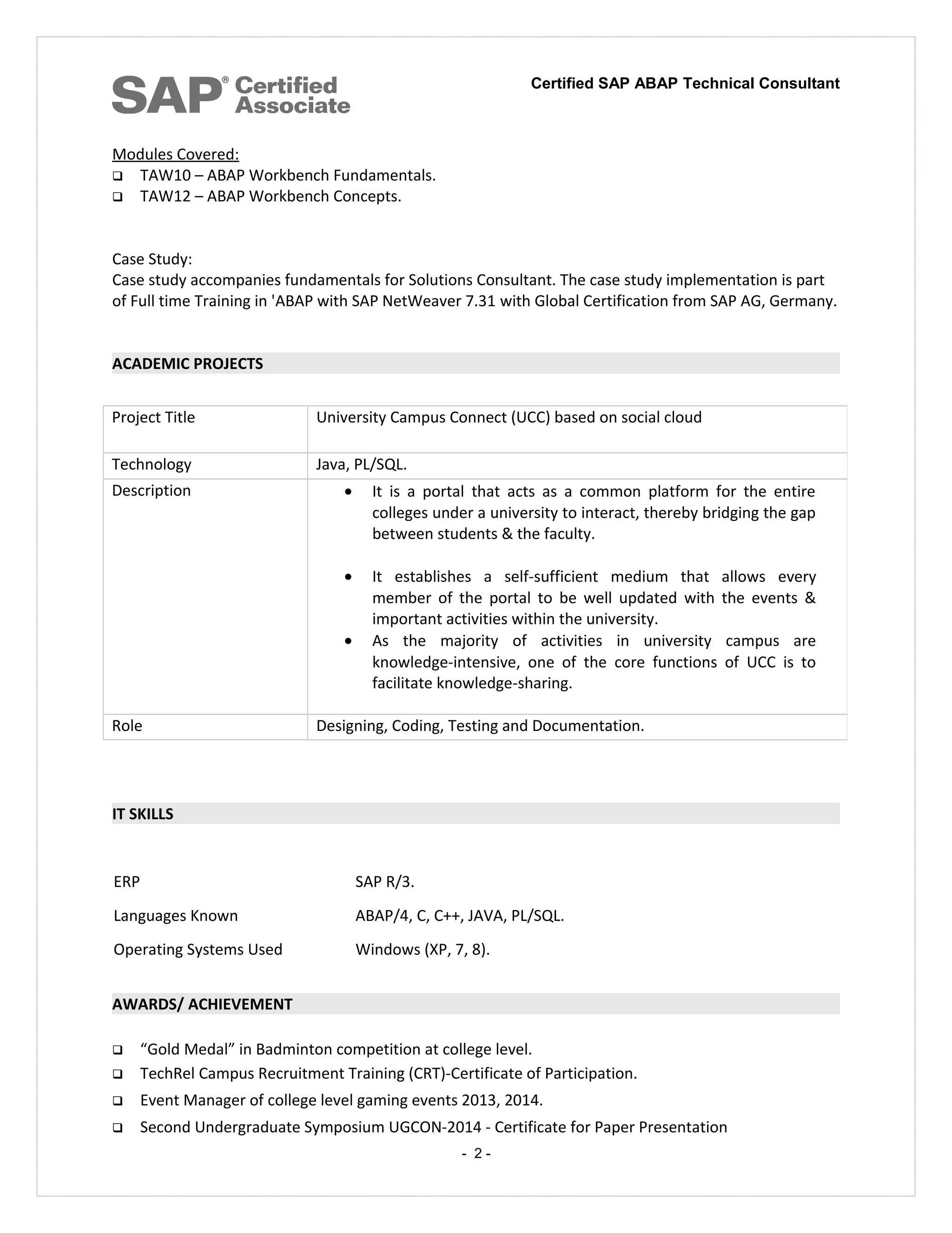 ABAP_Aditya Daundkar | DOC