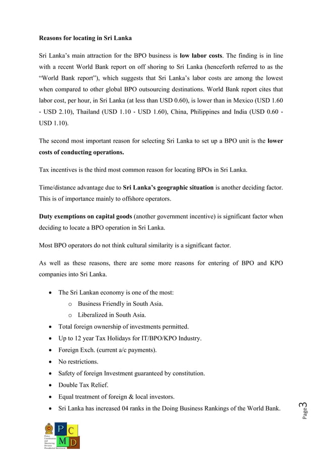 project proposal - BPO | PDF