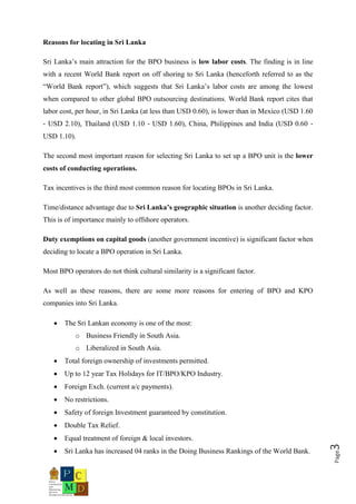 project proposal - BPO | PDF