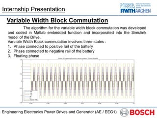 Bosch Internship presentation | PDF