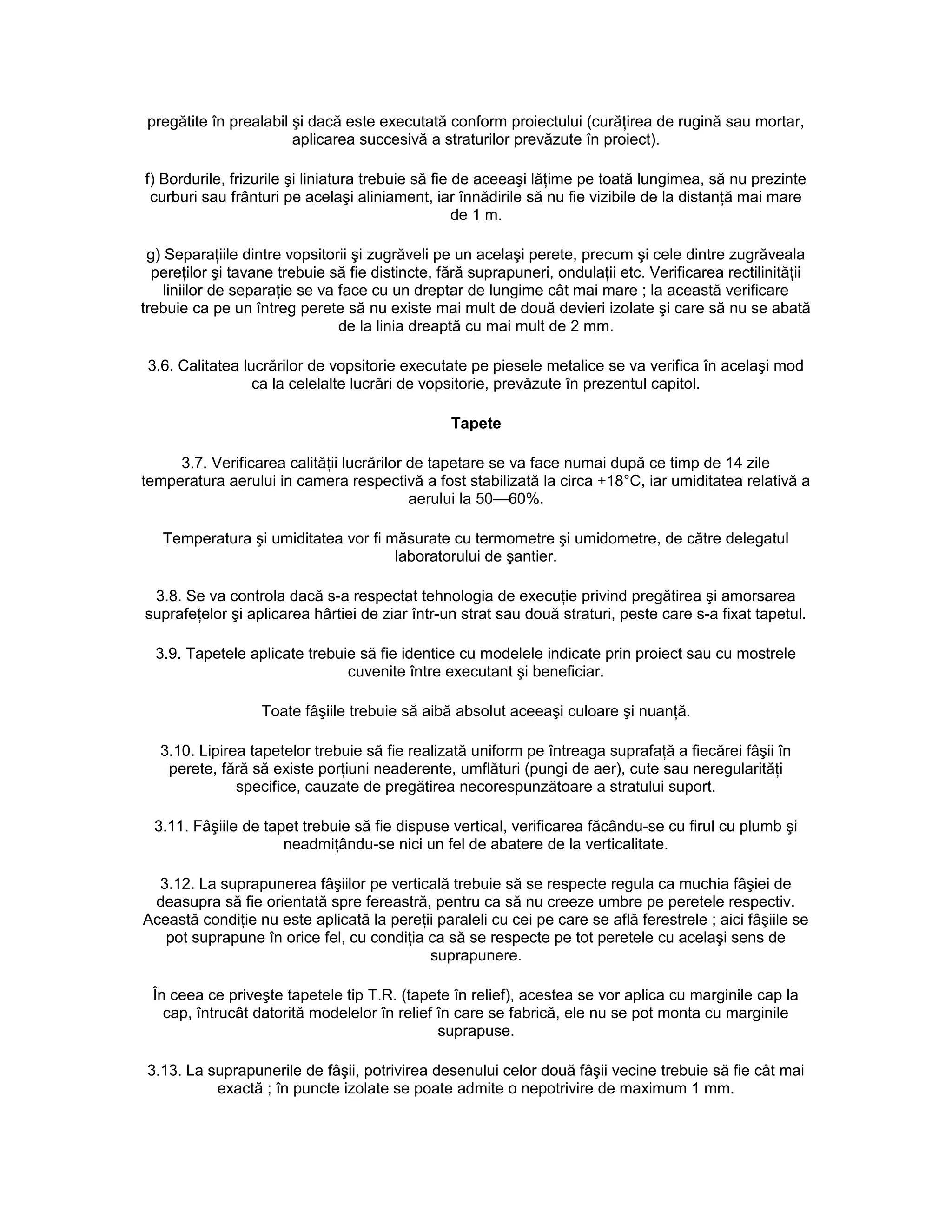 C 56 85 normativ pentru verificarea calităţii şi recepţia lucrărilor de construcţii şi ...