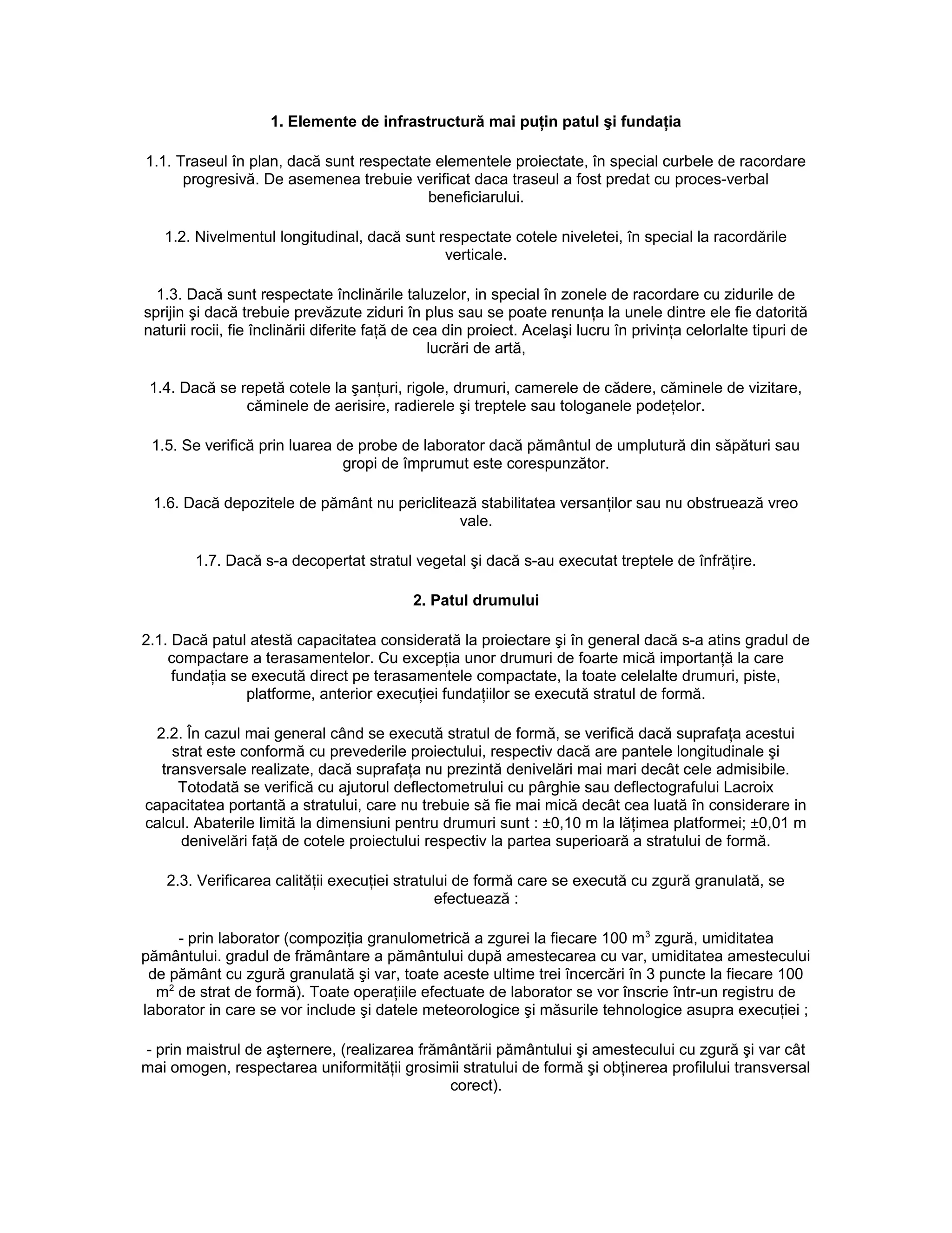C 56 85 normativ pentru verificarea calităţii şi recepţia lucrărilor de ...