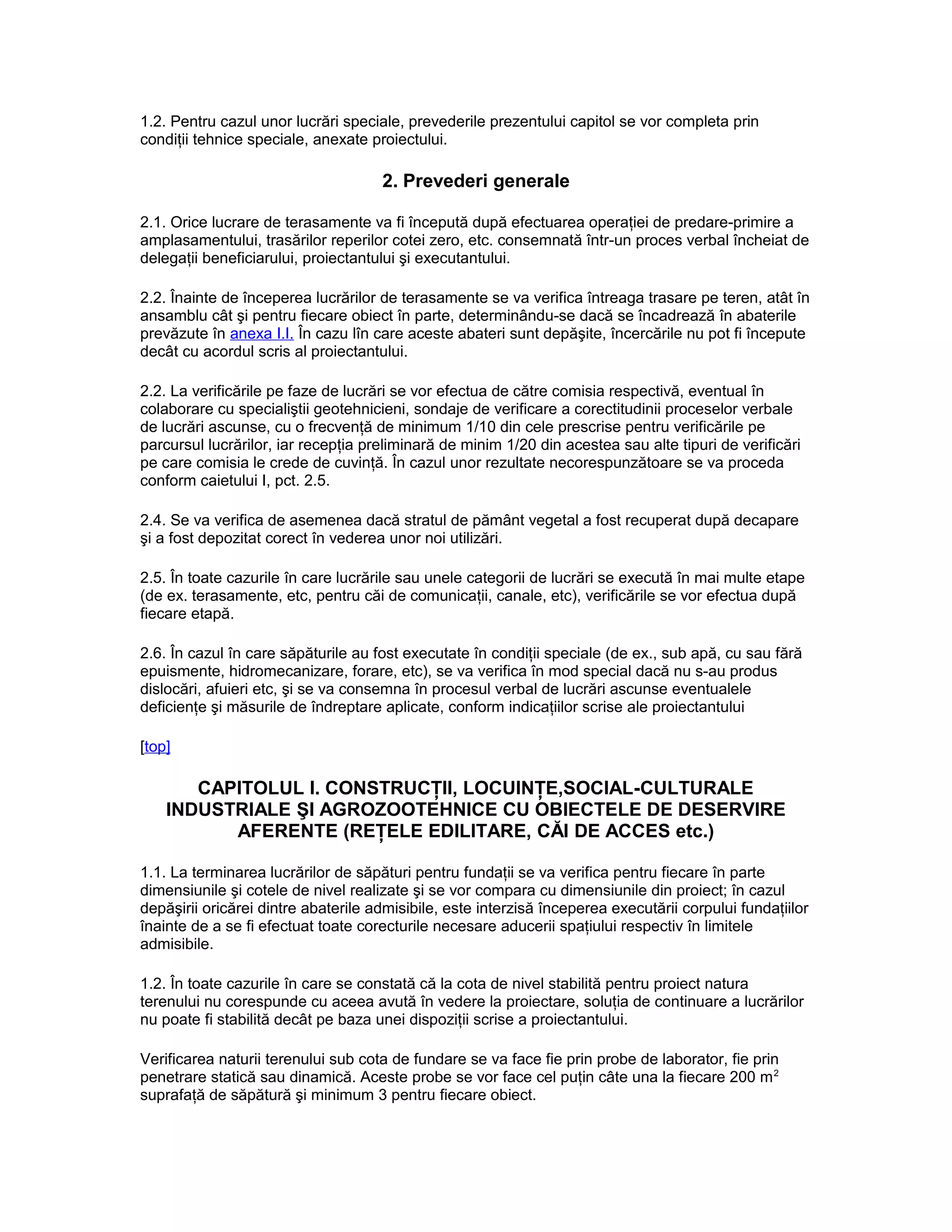 C 56 85 normativ pentru verificarea calităţii şi recepţia lucrărilor de construcţii şi ...