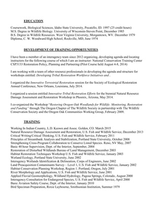 DA Ross Resume July 2015 DOI | PDF