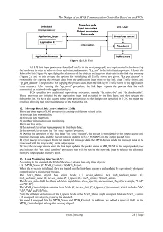 The Design of an MVB Communication Controller Based on an FPGA | PDF