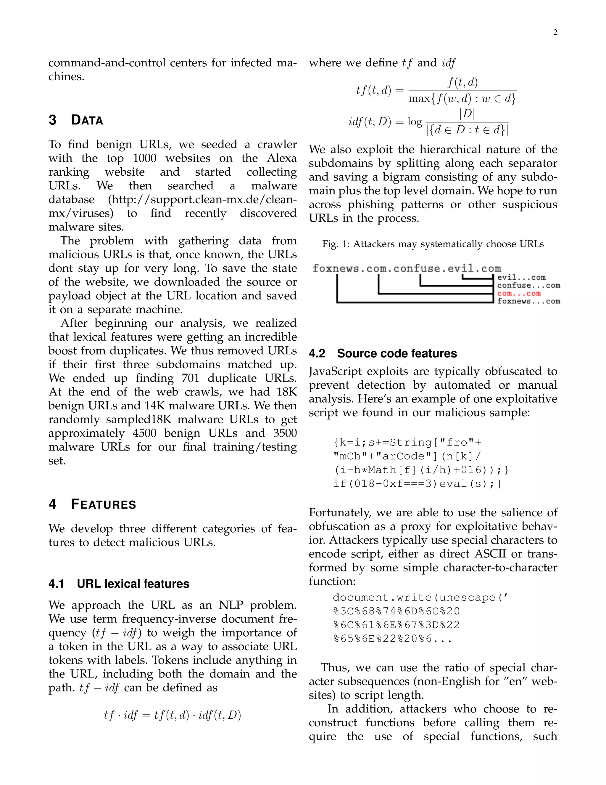 ChongLiu-MaliciousURLDetection | PDF
