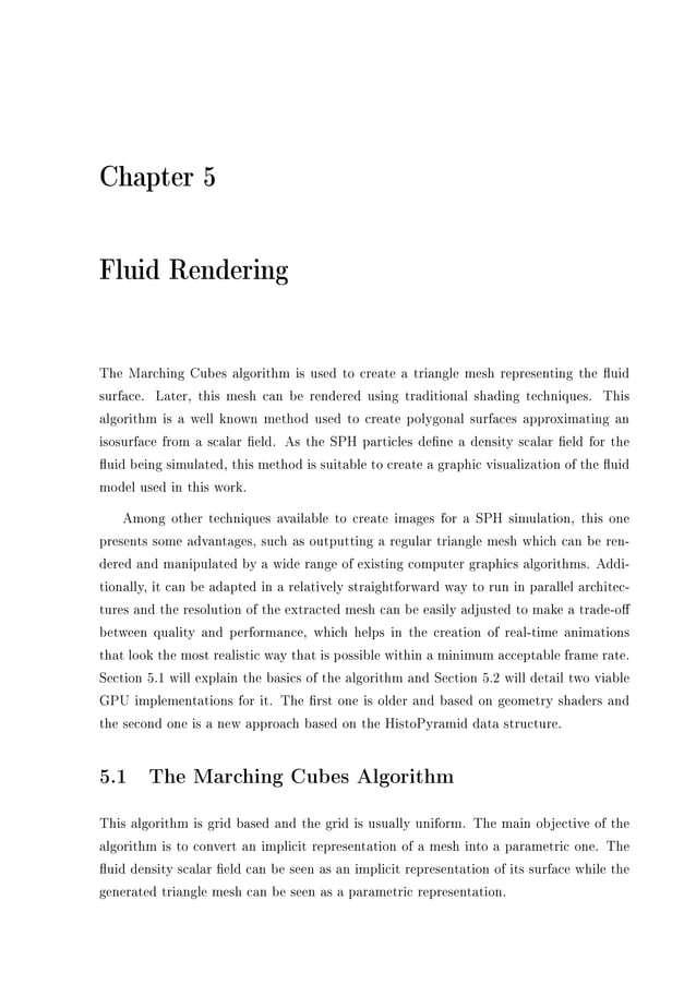 GPU HistoPyramid Based Fluid Simulation and Rendering | PDF