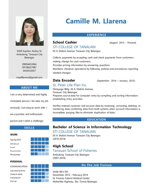 Camille Llarena CV | DOCX