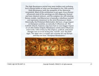 Renaissance Project copy | PDF