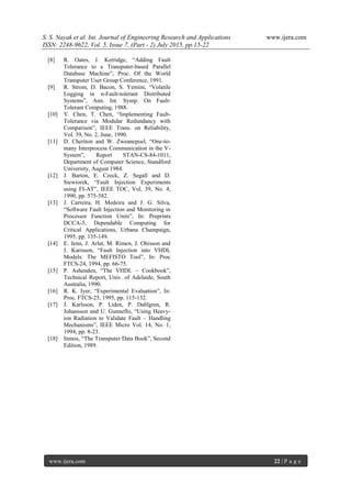 Design and Structuring of a Multiprocessor System based on Transputers ...