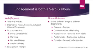 Road Map to Citizen Engagement simple | PPTX