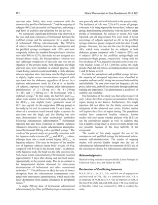 Glaxo Smith Kline (HGS) Benlysta Autoinjector | PDF