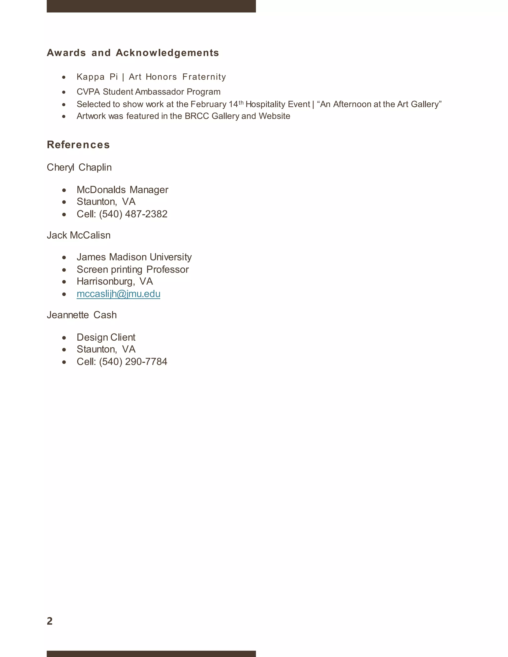 Amanda Resume | DOCX