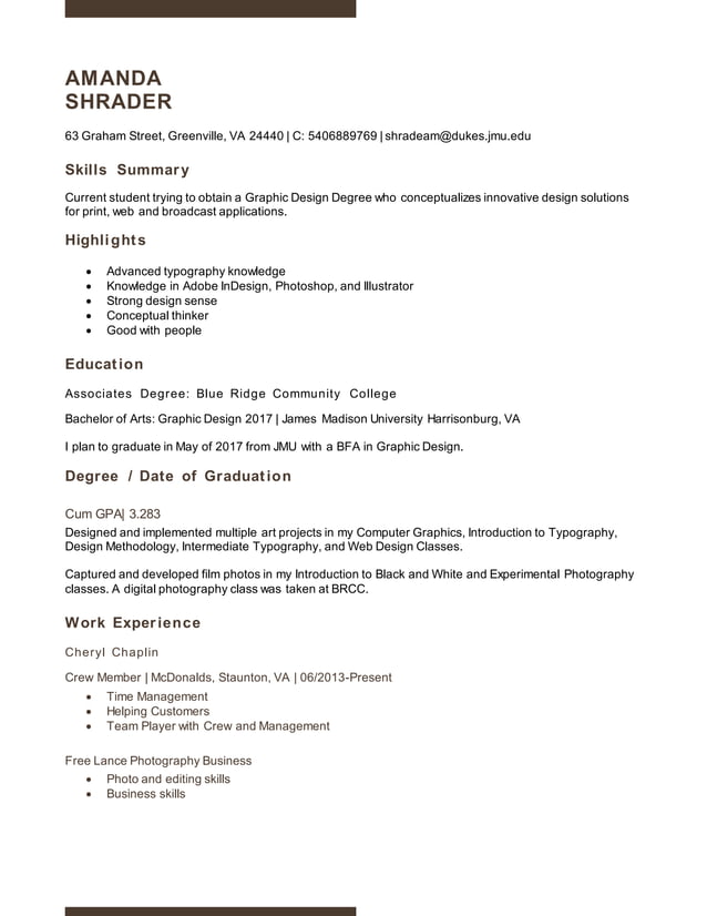 Amanda Resume | DOCX