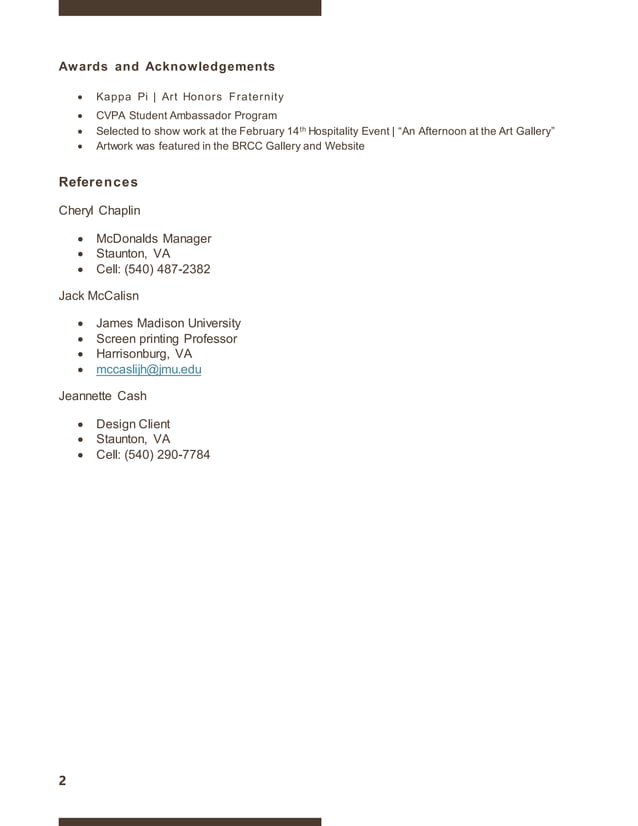 Amanda Resume | DOCX