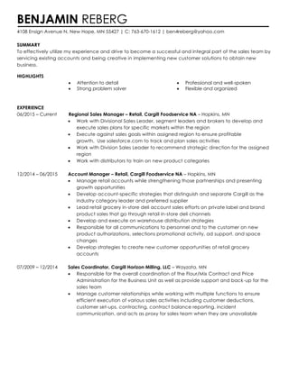 Benjamin Reberg 2016 Resume | PDF