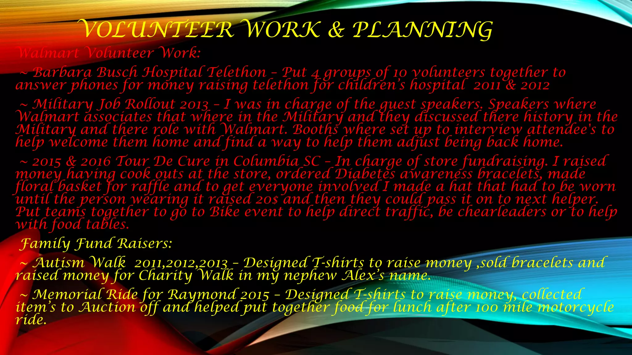 Volunteer Work | PPT