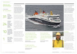 CalMac - Excellence in Technology and Innovation submission | PDF