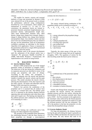 An Evolutionary Method for Kinetic Energy Ammunition Optimization | PDF