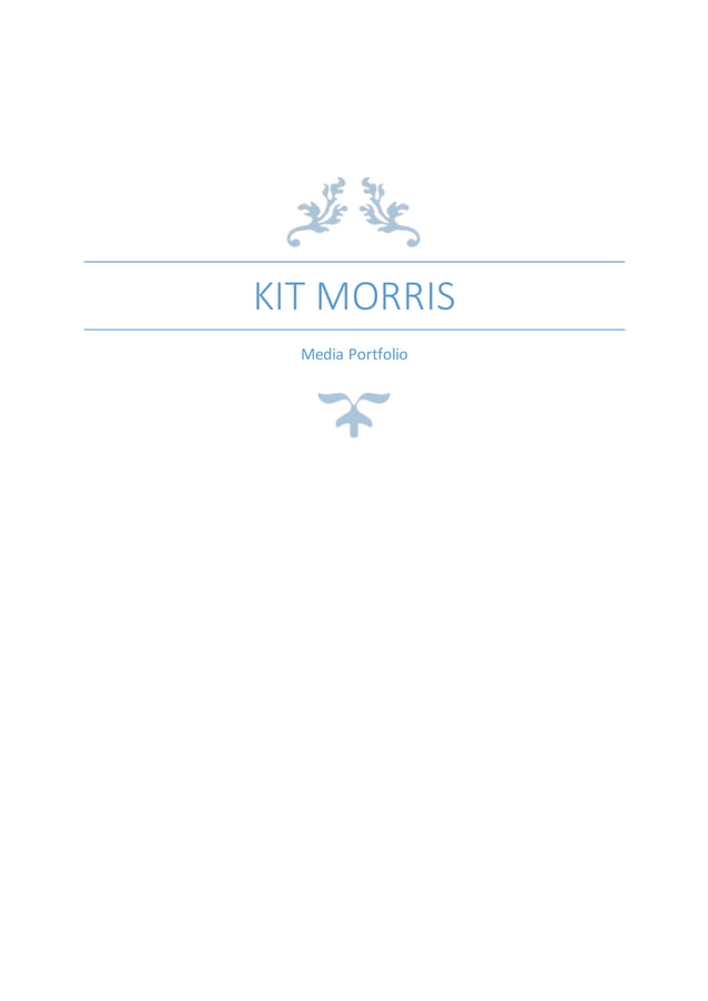 Kit Morris - Portfolio | PDF