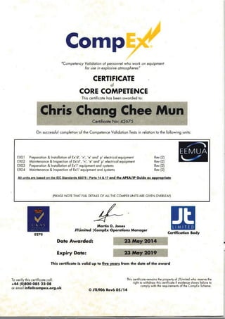 Chris Chang Chee Mun-CompEx 2014 | PDF
