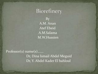 final Biorefinery | PPTX
