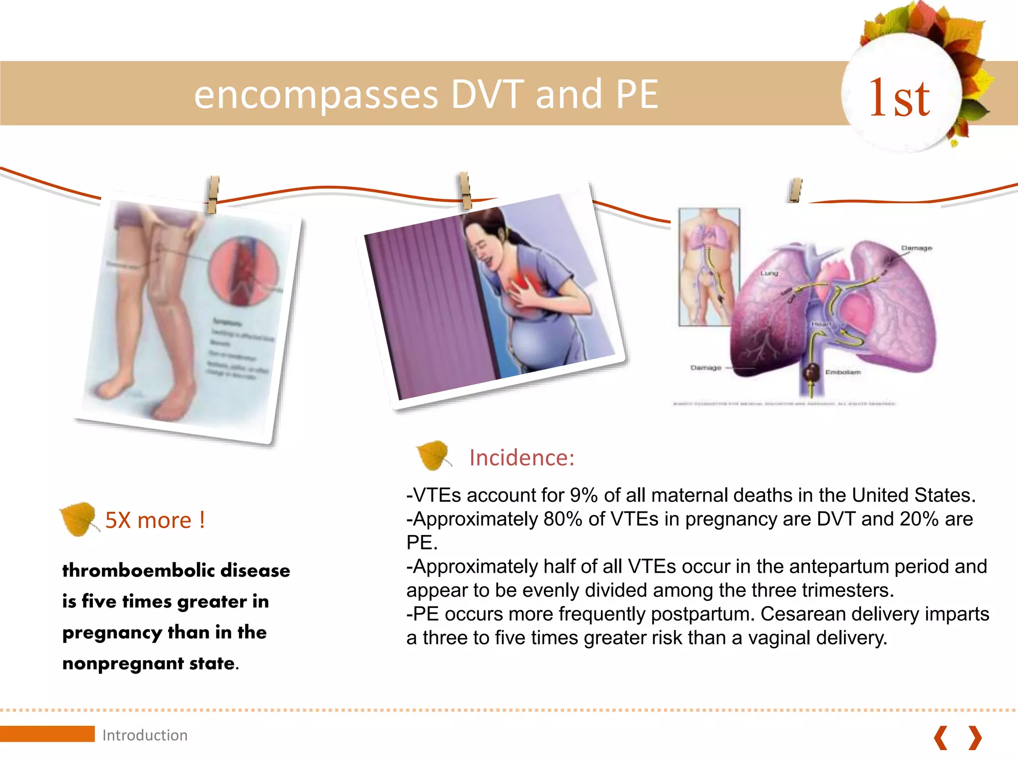 Thromboembolic disorders during pregnancy | PPT