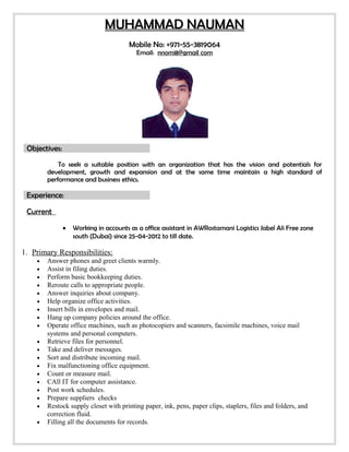 Muhammad Nauman (1) | PDF