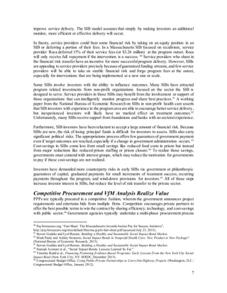 NGA PPP-SIB Lessons Learned | PDF