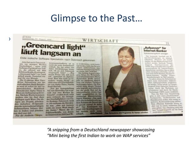 Glimpse to the Past | PPTX