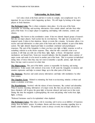 Trauma Document | DOCX