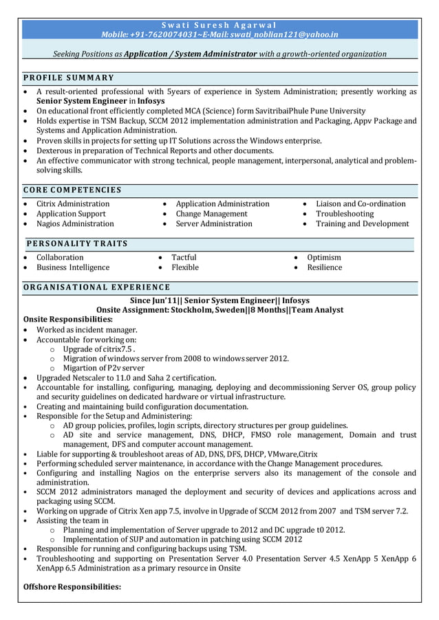 resume_Swati | PDF