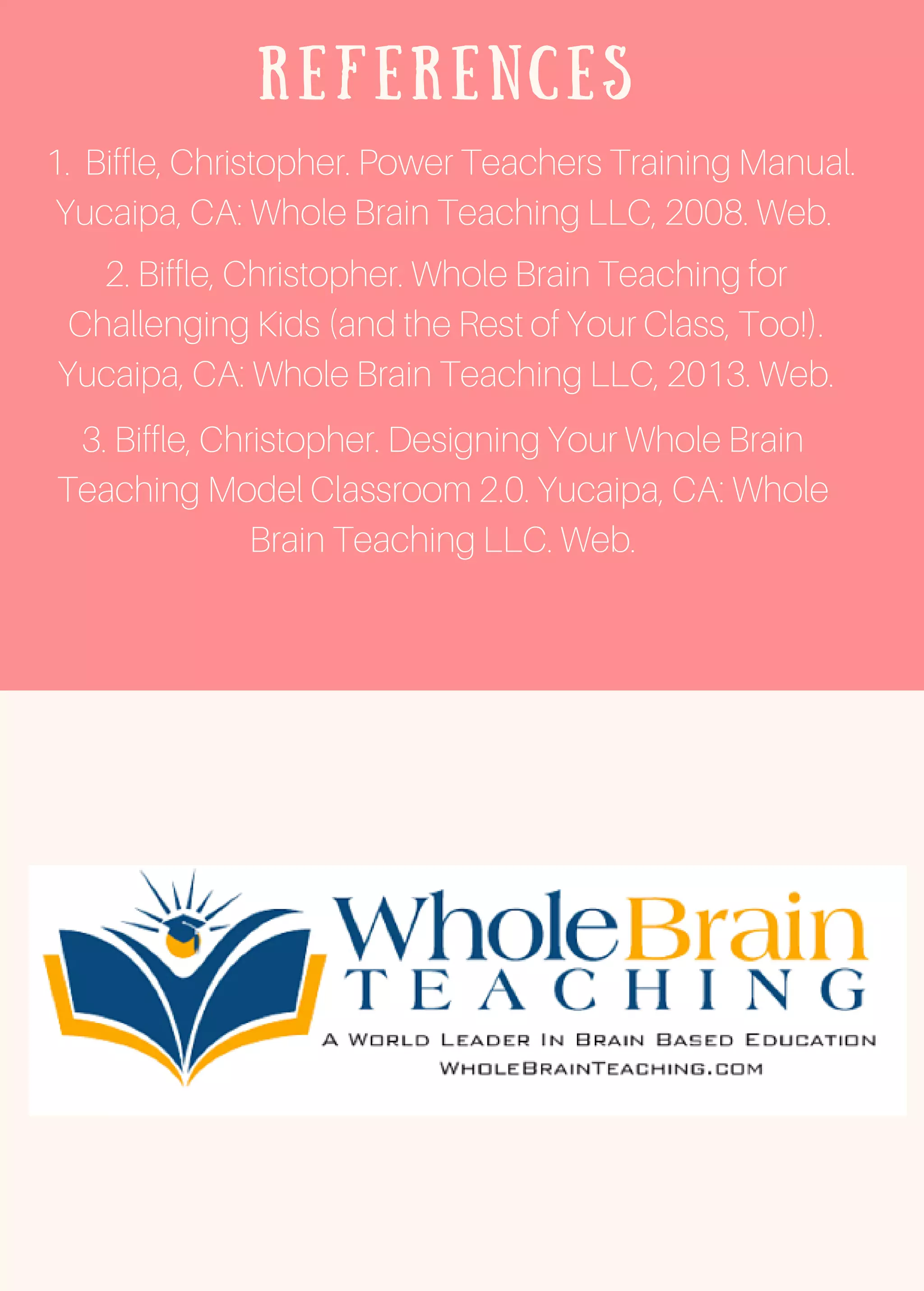 Whole Brain Teaching | PDF
