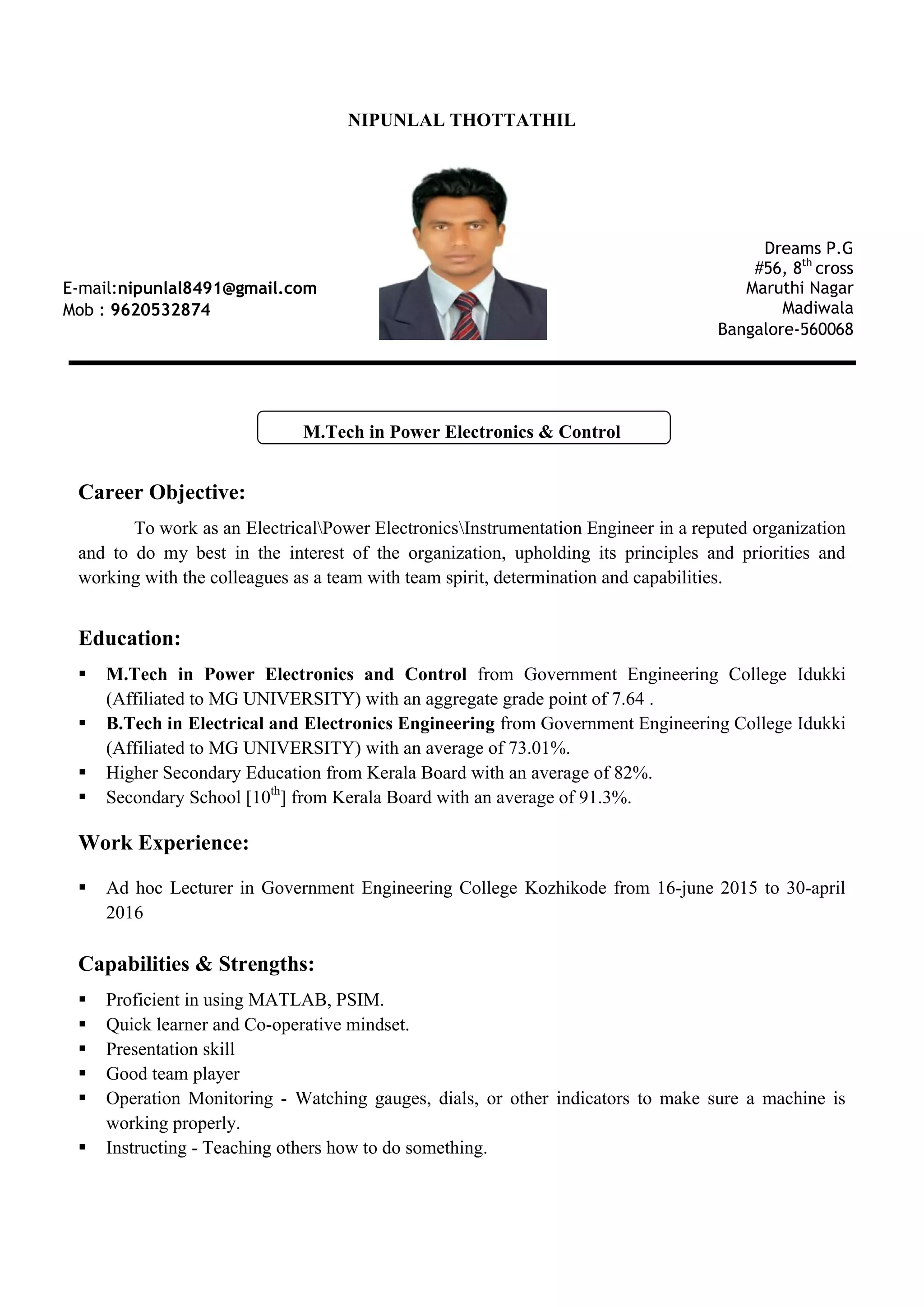 nipun resume | PDF