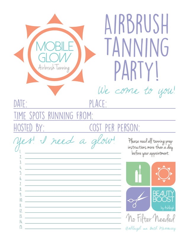 Tanning_Flyer | PDF | Painting | Arts and Crafts