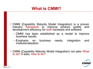 CMMI | PPT