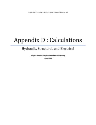 Appendix B_ Calculations_ STRUCTURES PORTION (1-17-2015) | PDF