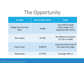 SWY and Albertsons | PDF | Mergers and Acquisitions | Business Banking ...