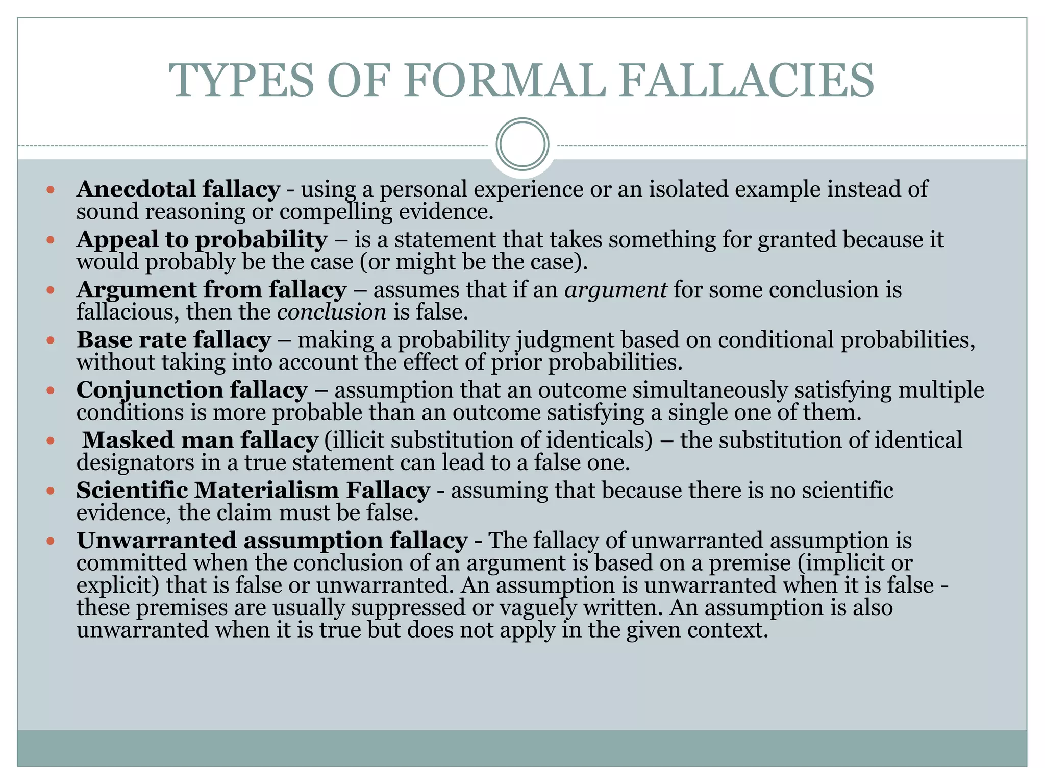 FALLACY | PPTX