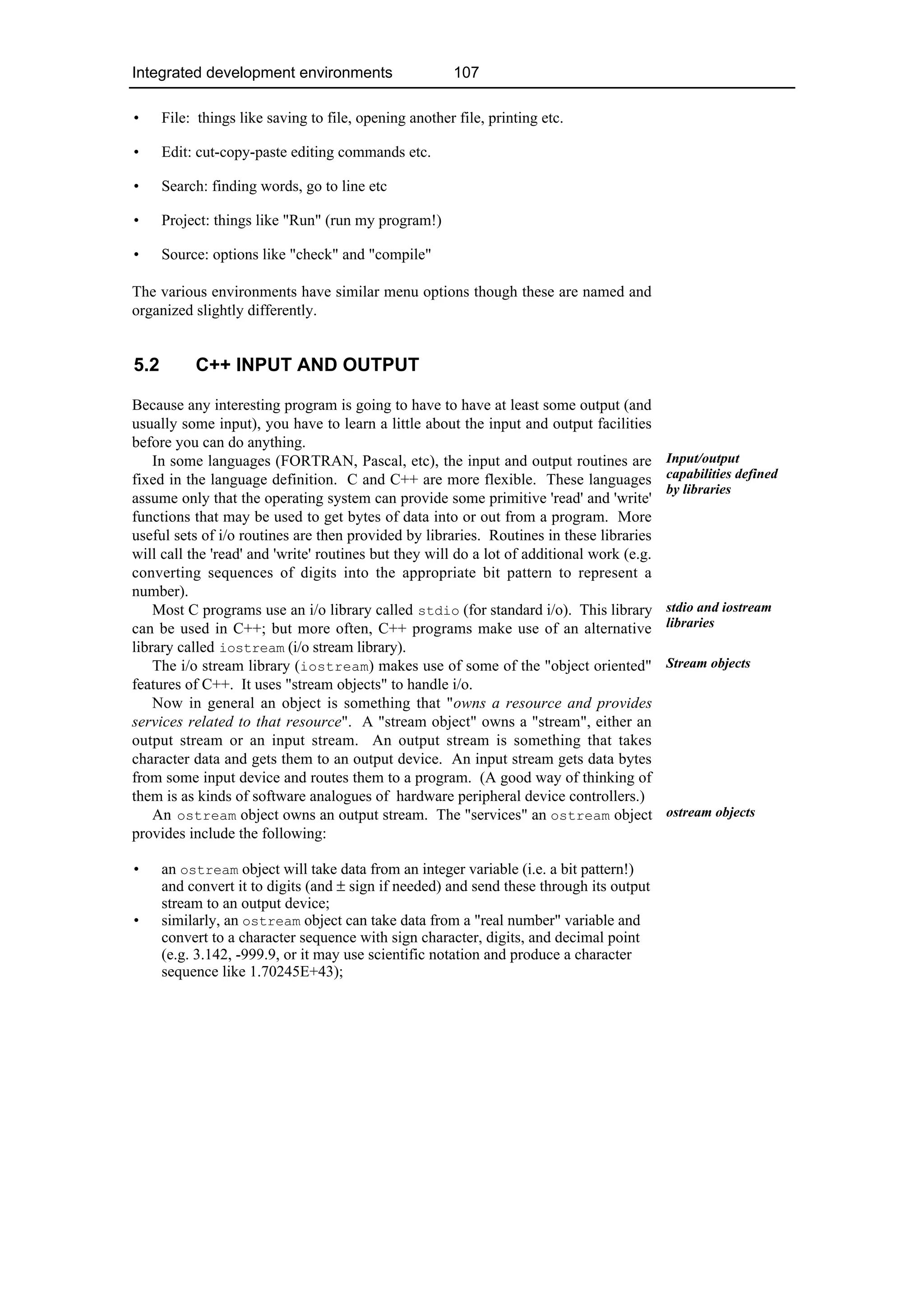 C5 c++ development environment | PDF | Programming Languages | Computing